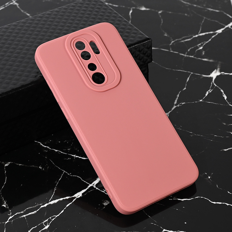 Zastitna maska (futrola) Teracell Giulietta - Xiaomi Redmi Note 8 Pro mat tamno roze