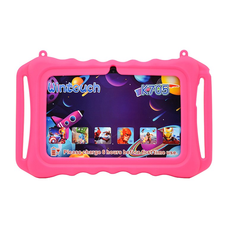 Wintouch tablet - decu K705 7 inca beli / roze Zastitna maska (futrola) (MS)
