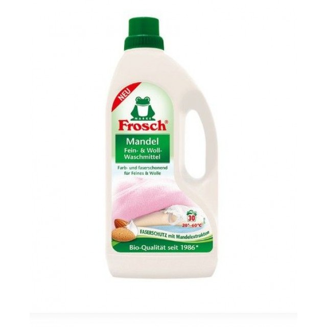 FROSCH TEČNI DETERDŽENT FINE&WOOL ALMOND 1500ML