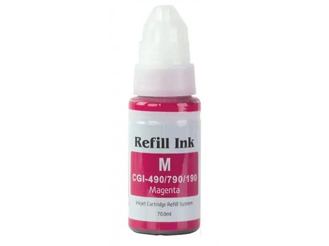 INKJET GI-490 Dopuna Magenta SINO boja bocica sadrži 70 ml mastila za Canon CNIJM490SC