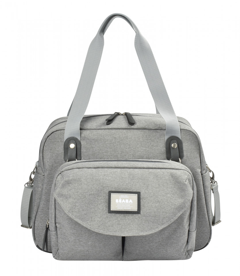 BEABA torba GENEVA 2, heather grey