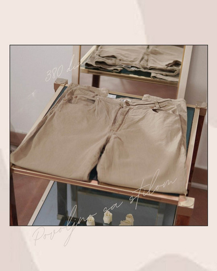 5.5.3. Krem M ženske pantalone klasične