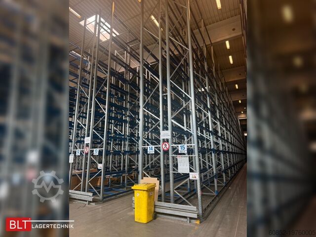 Teški industrijski regal, industrijski regal, visoki regal
SSI Schäfer PR600 – 101 lfm | Höhe 4,90m Boden + 2 Ebenen | Fachlast bis 3500 kg