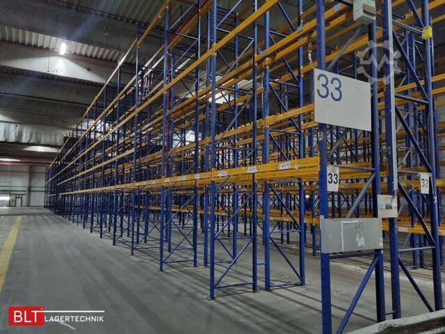 Teški industrijski regal, industrijski regal, visoki regal
Jungheinrich Delta - 30,9 lfm, Höhe 7,5m Boden + 3 Ebenen | Fachlast 2700 kg