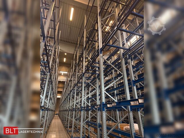 Teški industrijski regal, industrijski regal, visoki regal
SSI Schäfer PR600 – 14,10 lfm Höhe 7,50m, Boden + 4, Fachlast: 3500kg