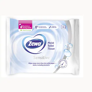 Vl.toalet papir Sensitive Zewa 42