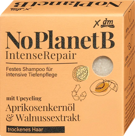No Planet B
Čvrsti šampon za kosu Intense repair, 75 g
