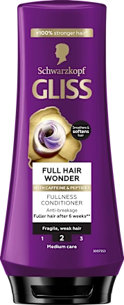 Schwarzkopf GLISS
FULL HAIR WONDER Regenerator za kosu, 200 ml