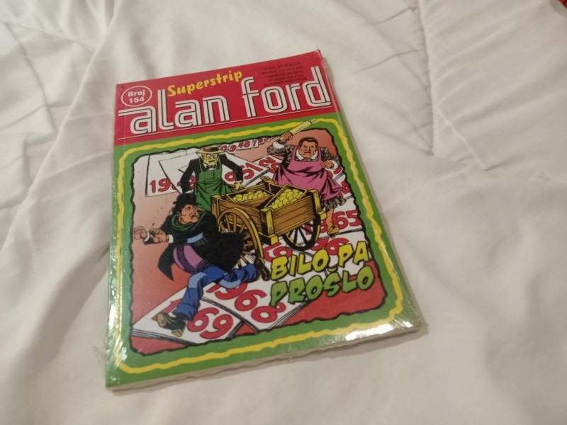 Alan Ford broj 154 neotvoren u foliji