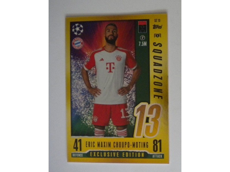 Kartica "Topps Match Attax 2023-2024" broj SZ13