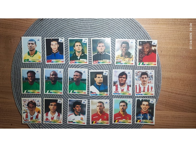 Francuska 98 Panini 18 slicica
