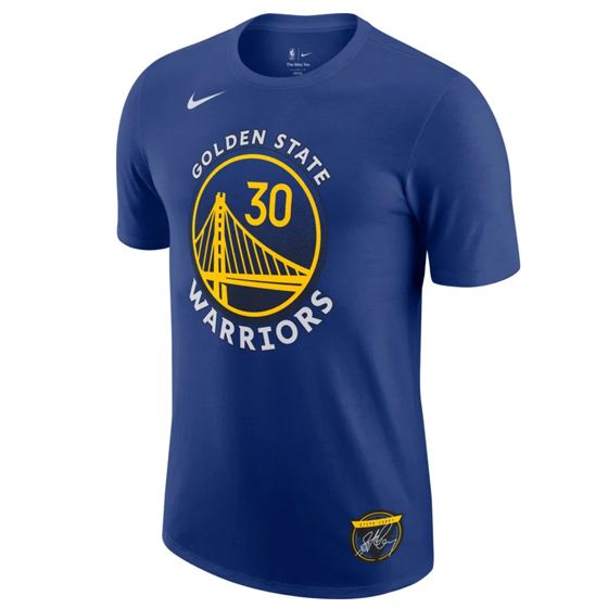 NBA STEPHEN CURRY GOLDEN STATE WARRIORS SELECT SERIES T-SHIRT 'BLUE'