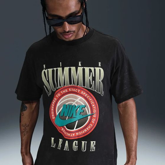 MAX90 BASKETBALL T-SHIRT 'BLACK'