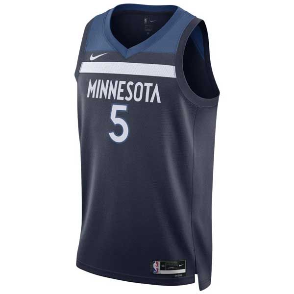 NIKE × NBA MINNESOTA TIMBERWOLVES ICON EDITION 2022/23 SWINGMAN JERSEY '#5 ANTHONY EDWARDS'