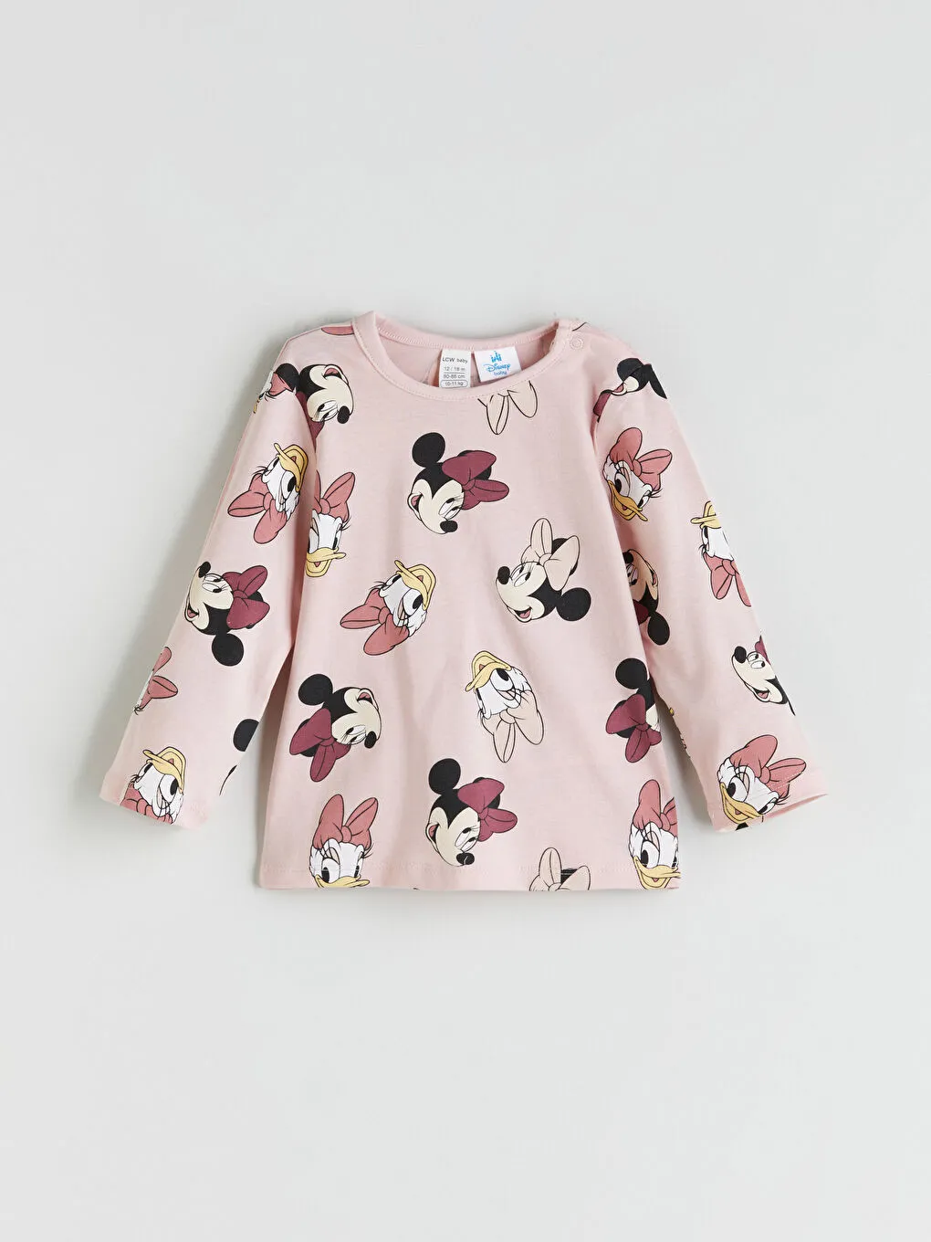 LCW babyMinnie Mouse Štampani Pidžama Komplet Za Bebe Devojčice