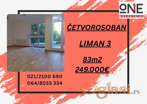 Cetvorosoban,odlican,Liman 3