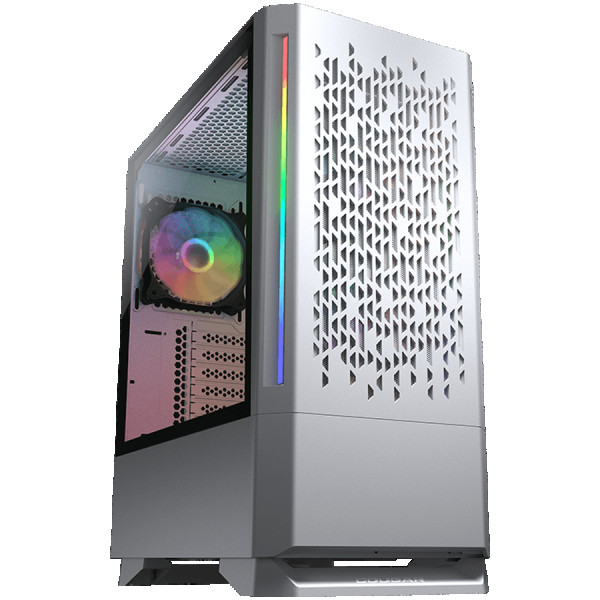 COUGAR MX430 Air RGB PC Case, Mid Tower, White ( CGR-51C6W-AIR-RGB )