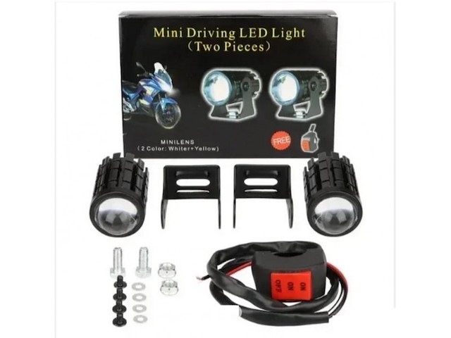LED svetla za motorcikl pomocna