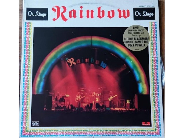 Rainbow-On Stage Live 2 LP (1977)