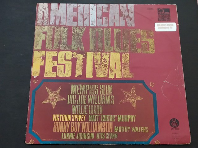 AMERICAN FOLK BLUES FESTIVAL (LP, 5/4)
