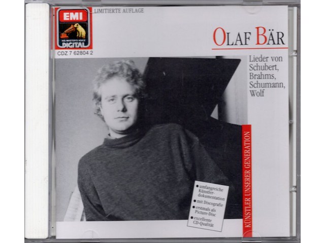 Olaf Bär -  – Lieder Von Schubert, Brahms,...  [CD]