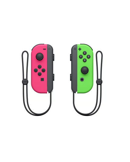Nintendo Switch Joy-Con Pair Neon Green - Neon Pink