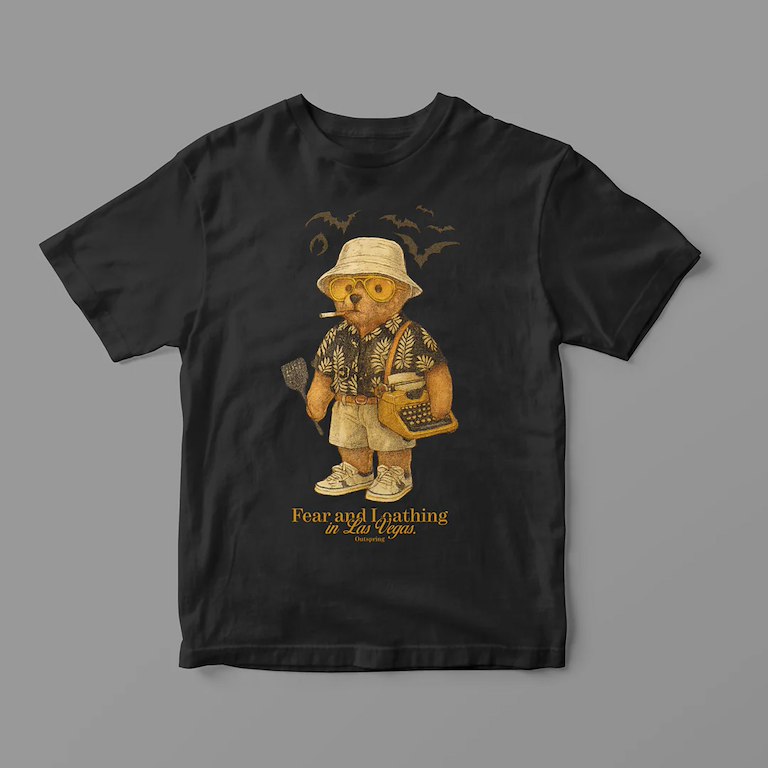 Fear and Loathing - Hunter S. Thompson Bear Majica