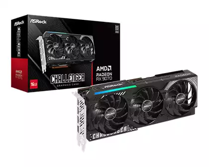 ASRock SVGA Asrock Radeon RX 9070 Challenger 16GB, RX9070 CL 16G