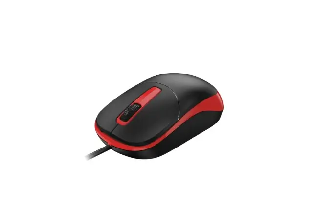 Genius Žični miš DX-123, Crno-crveni