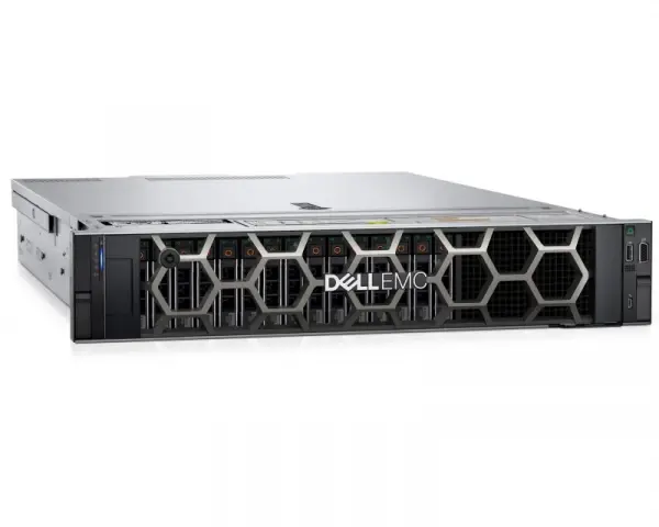 Dell Server PowerEdge R550, Xeon Silver 4309Y 8C, 1x16GB H355, 1x600GB SAS, 1100W 1+1, 3yr NBD, Šine, Broadcom 57412 DP 10GbE SFP
