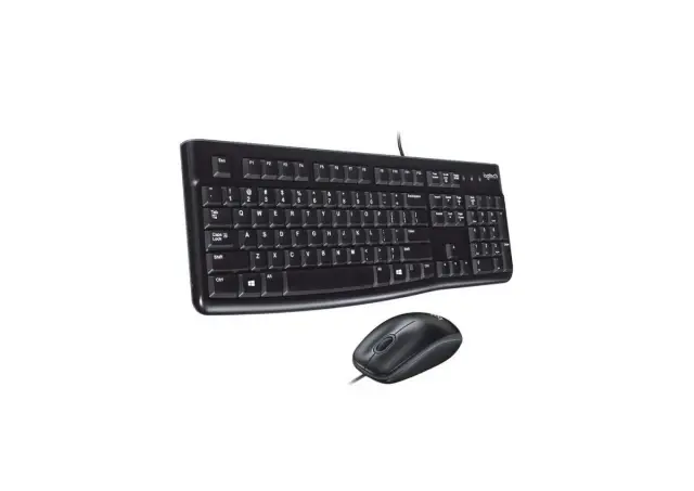 Logitech Set tastatura i miš MK120, USB, Crni