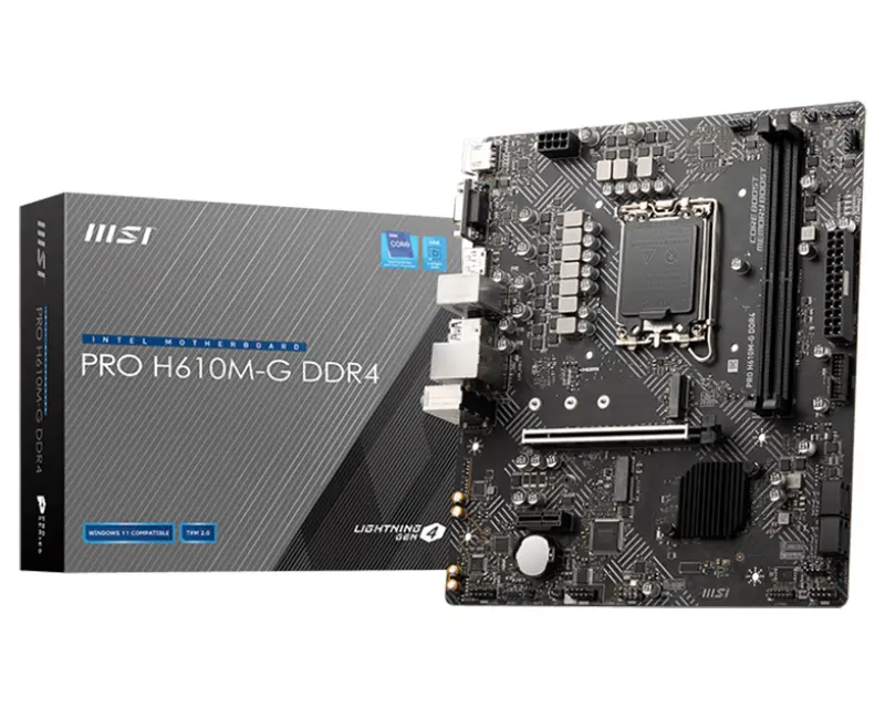 MSI Matična ploča PRO H610M-G DDR4