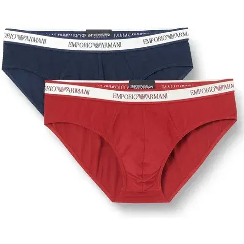 Emporio Armani Muški donji veš 1117332F598-61735, 2 Para, Teget-Crveni