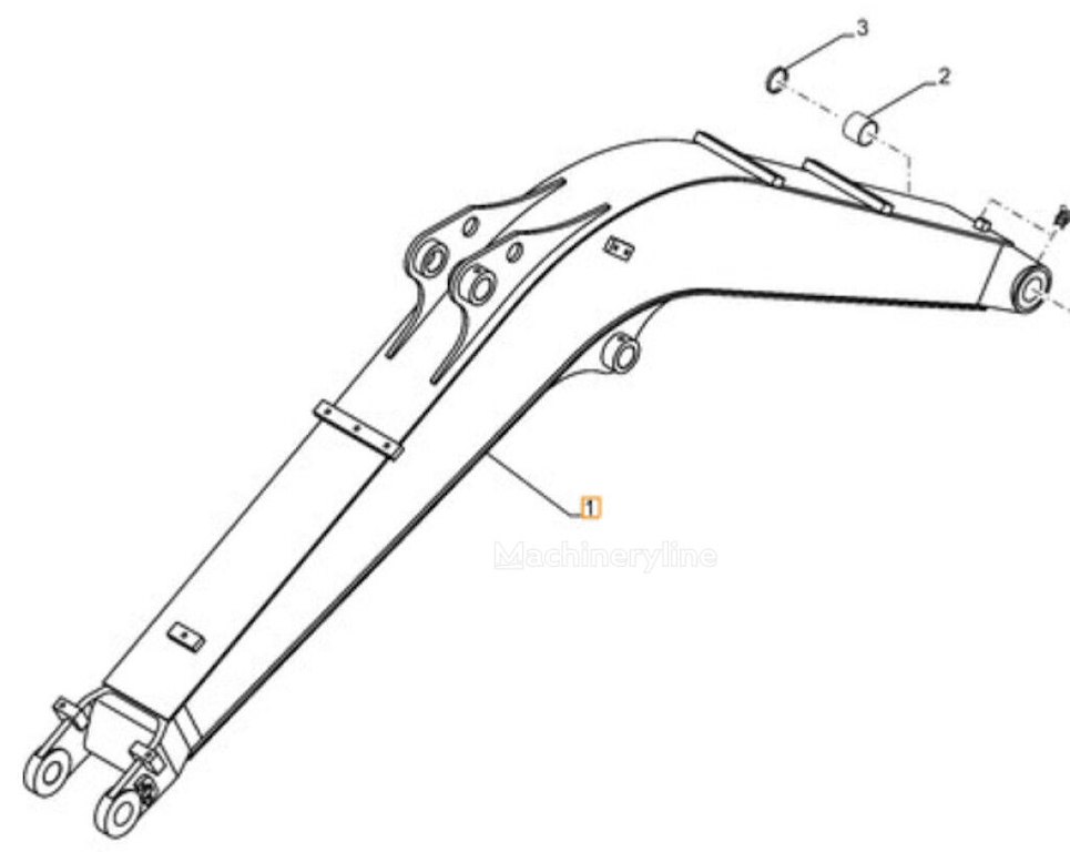 Case 63MH-15001CA 63MH-15001CA strela bagera za New Holland E37C mini bagera