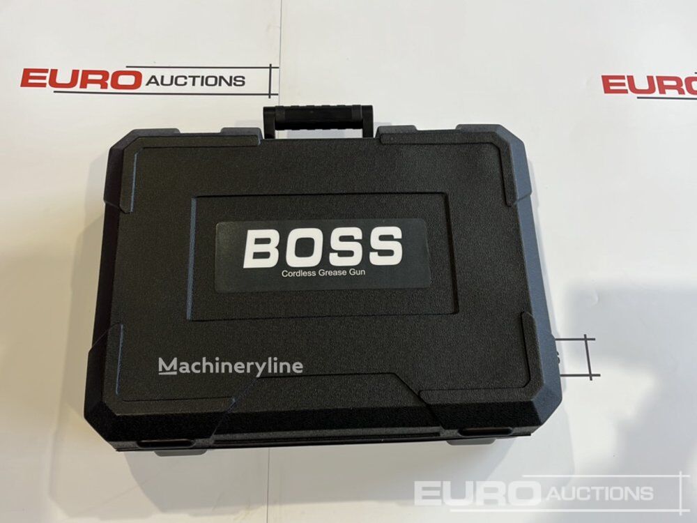 Prodaje se Boss 21 Volt Lithium Battery Cordless Grease Gun, 2 Batteries, Charge špric za podmazivanje na aukciji