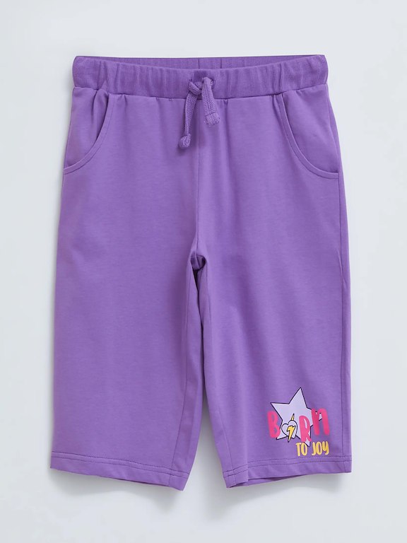 LC Waikiki Šorc za devojčice S2BQ37Z4-GRL, Ljubičasti