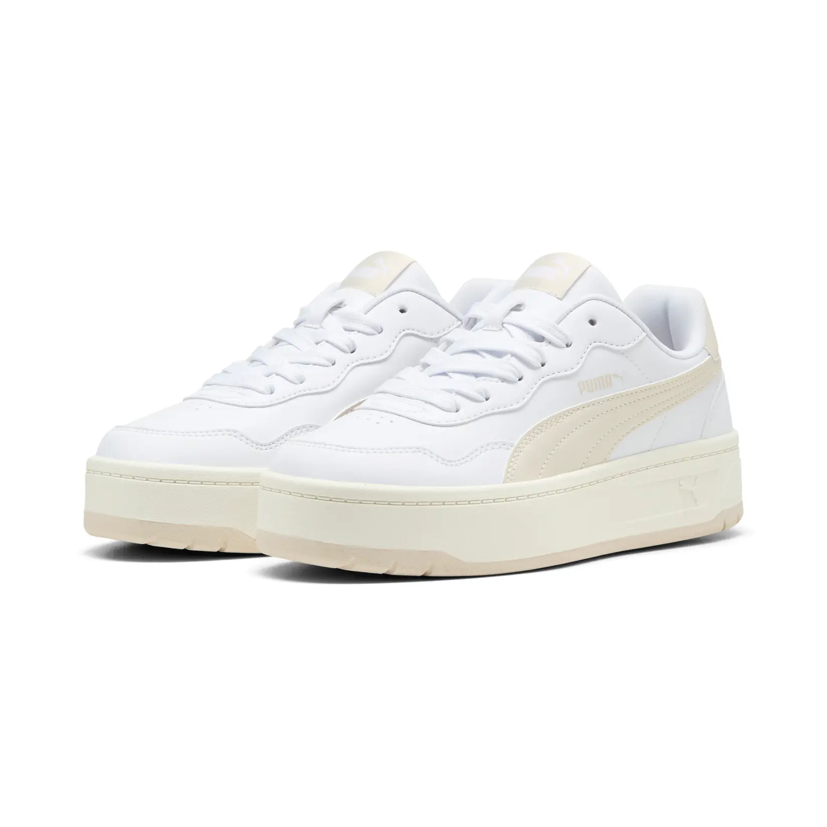 Puma Ženske patike Court Lally Skye, 400368-08, Krem-bele