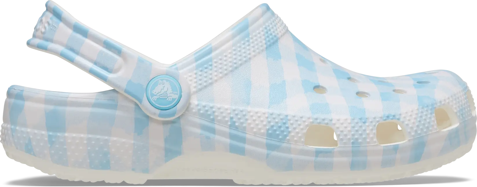 CROCS Dečije papuče Classic Gingham 210988-16S, Belo-plave