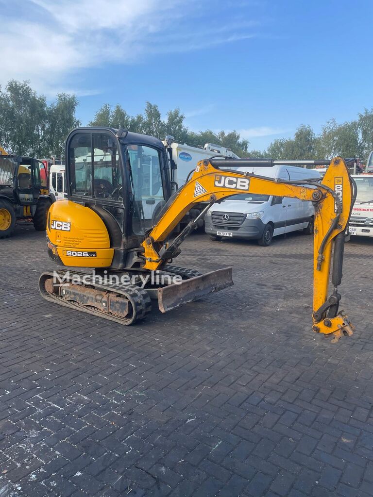 JCB 8026 CTS mini bager
