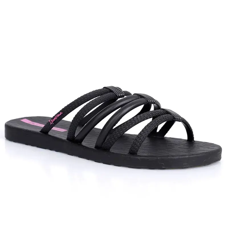 Ipanema Papuče za devojčice Diversa Slide, Crne