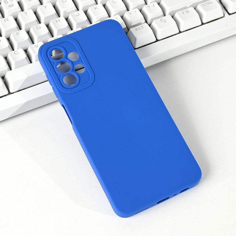 Futrola Silikon Pro Camera za Samsung A135 Galaxy A13 4G plava