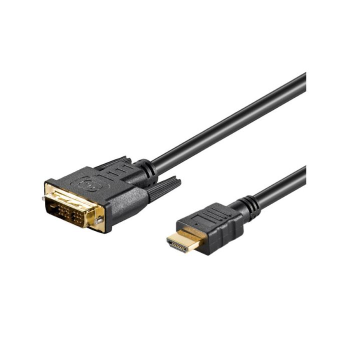 Kabl Stars Solutions HDMI na DVI 24+1 M/M crni 1.8m