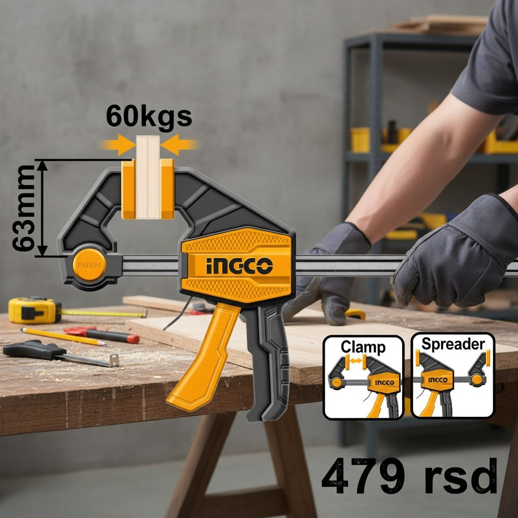 Ingco Brza stega 63x150mm HQBC01601
Dobijaj najnovije ponude na email