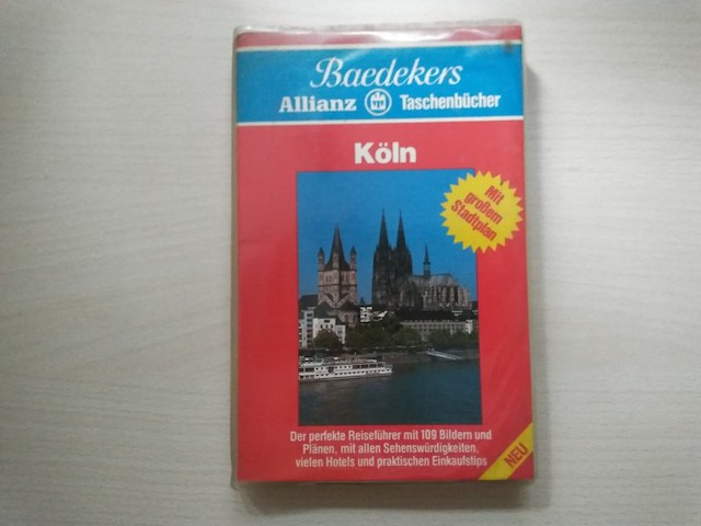 KOLN Baedekers turisticki vodic+mapa
