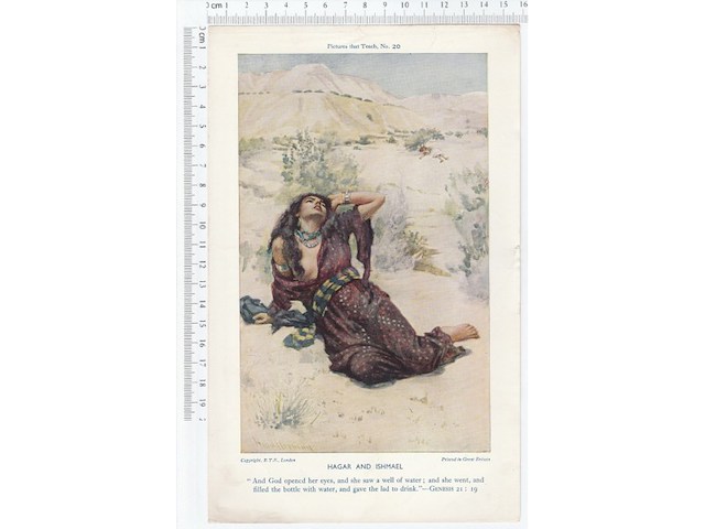 Harold Copping - Hagar and Ishmael