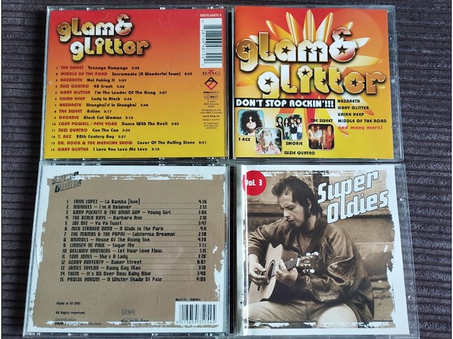 Glam&;Glitter + Super Oldies #3 - Various Artists