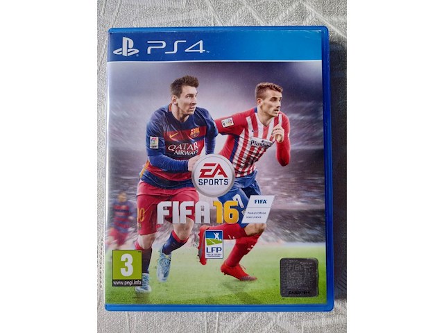 Fifa 16 EA Sports PS4 DVD