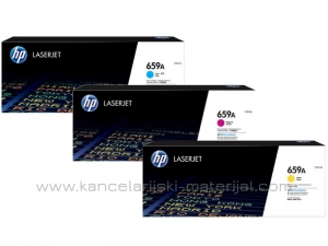 HP toner W2011A/W2012A/W2013A (659A)