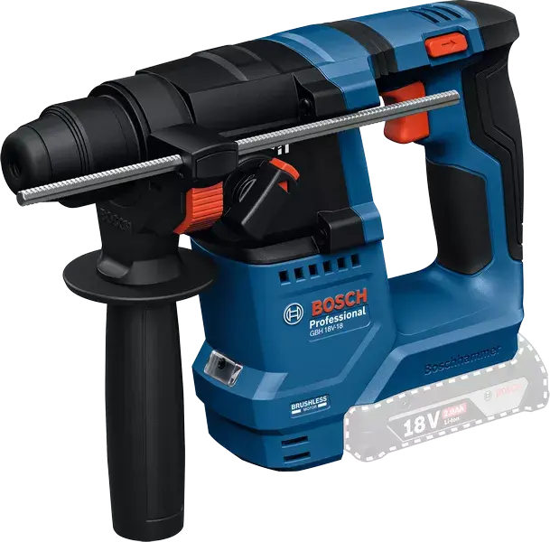 Bosch Akumulatorski elektro-pneumatski čekić / bušilica GBH 18V-18 Solo, bez baterije i punjača 0611927000
