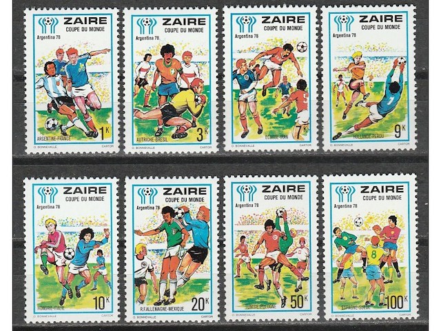 Zaire - FIFA World Cup 1978 - Argentina